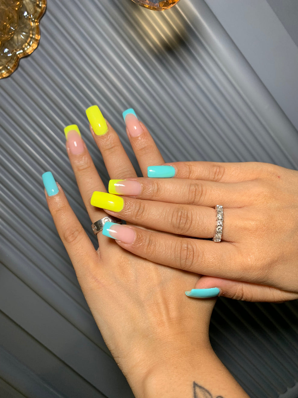 Neon Grace - Medium Square – Soni Cosmetics